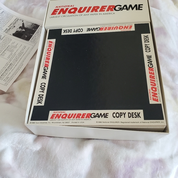 Toys | 120 Vintage 1991 Board Game National Enquirer Game Pictures ...